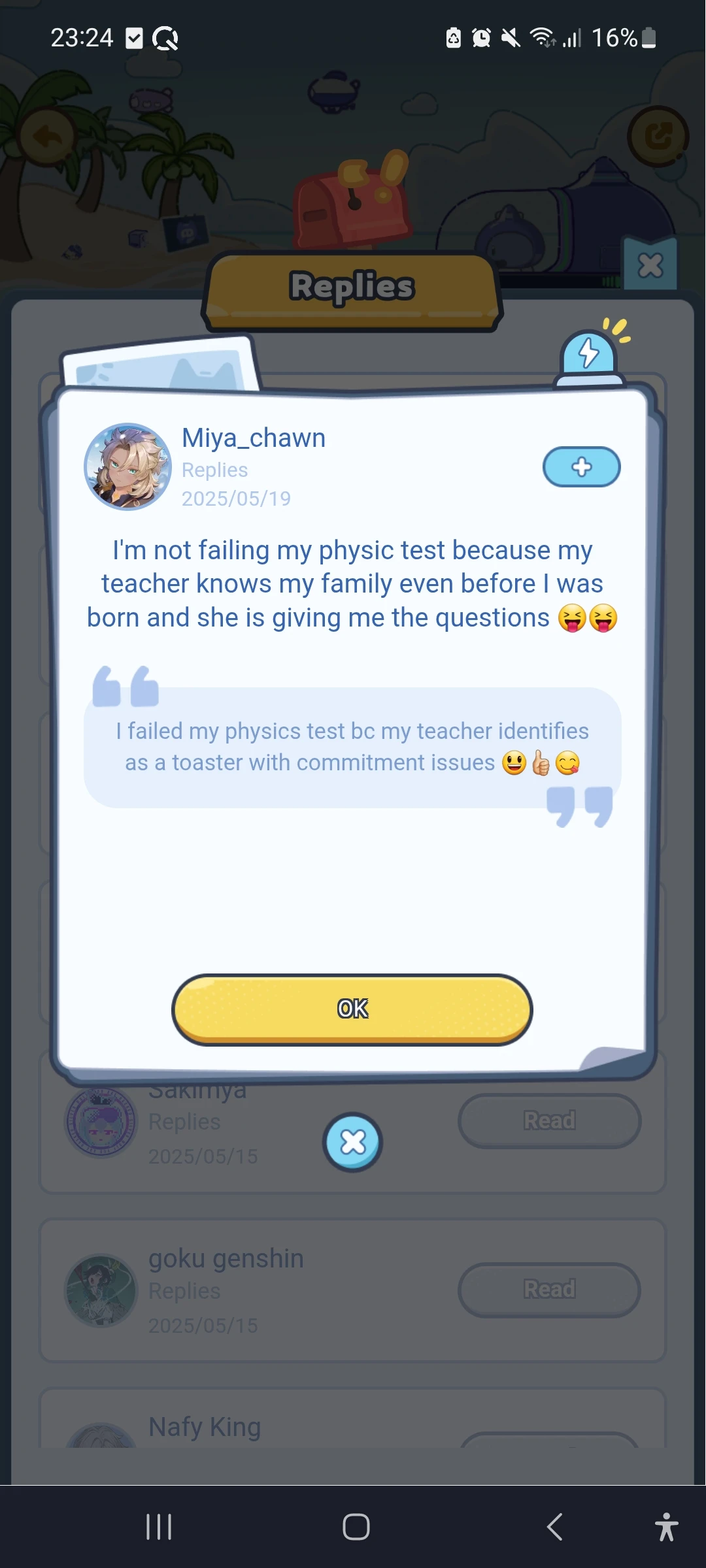 Physics... Genshin Impact | HoYoLAB