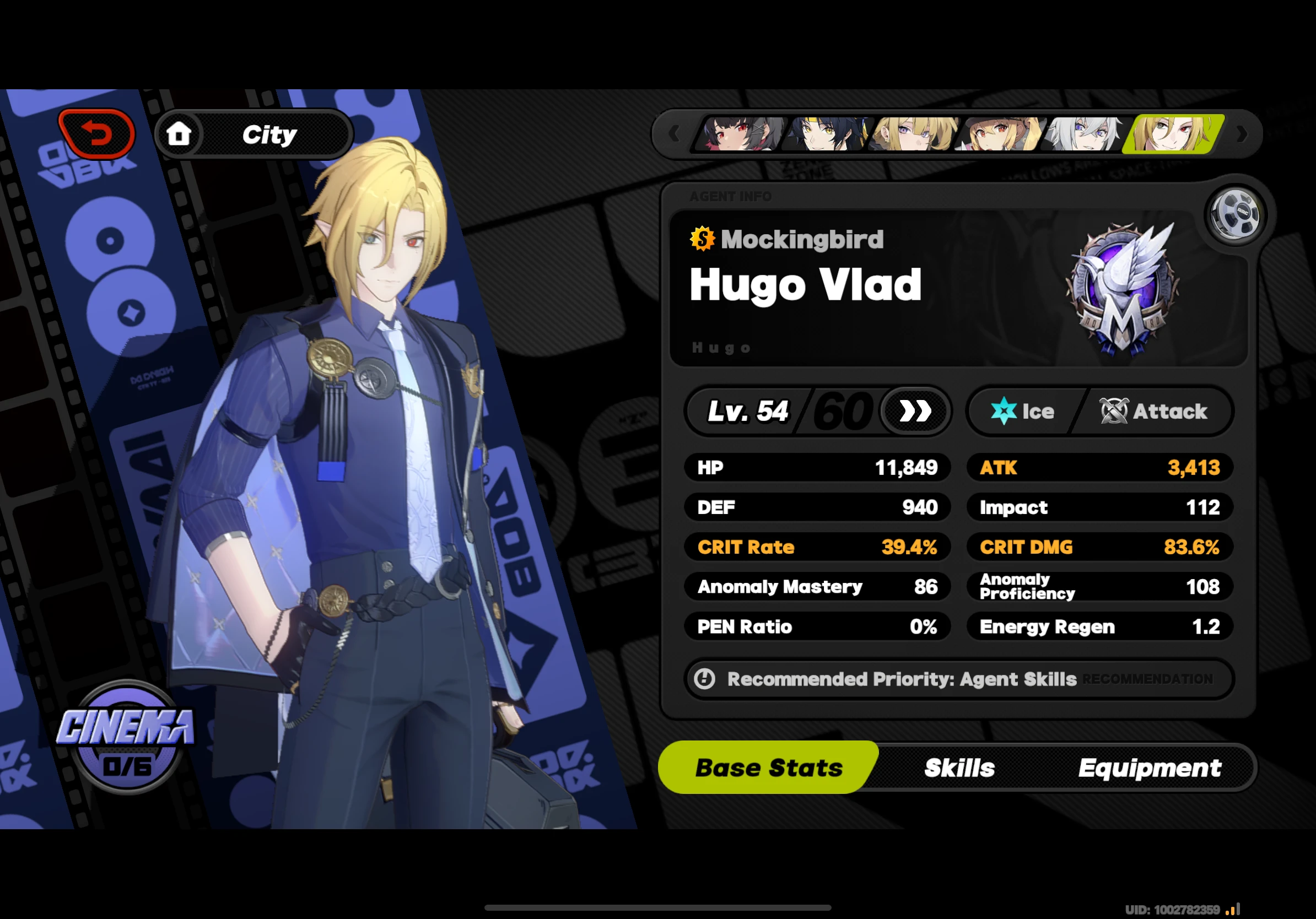 Hugo Build 2.0 Zenless Zone Zero | HoYoLAB