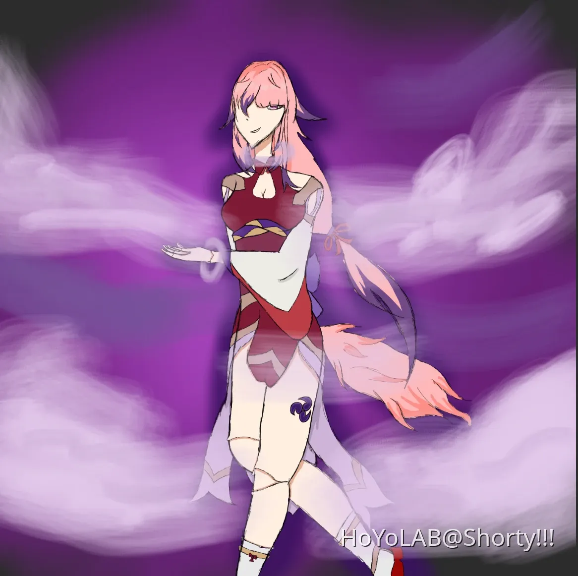 Ei miko child remake Genshin Impact | HoYoLAB