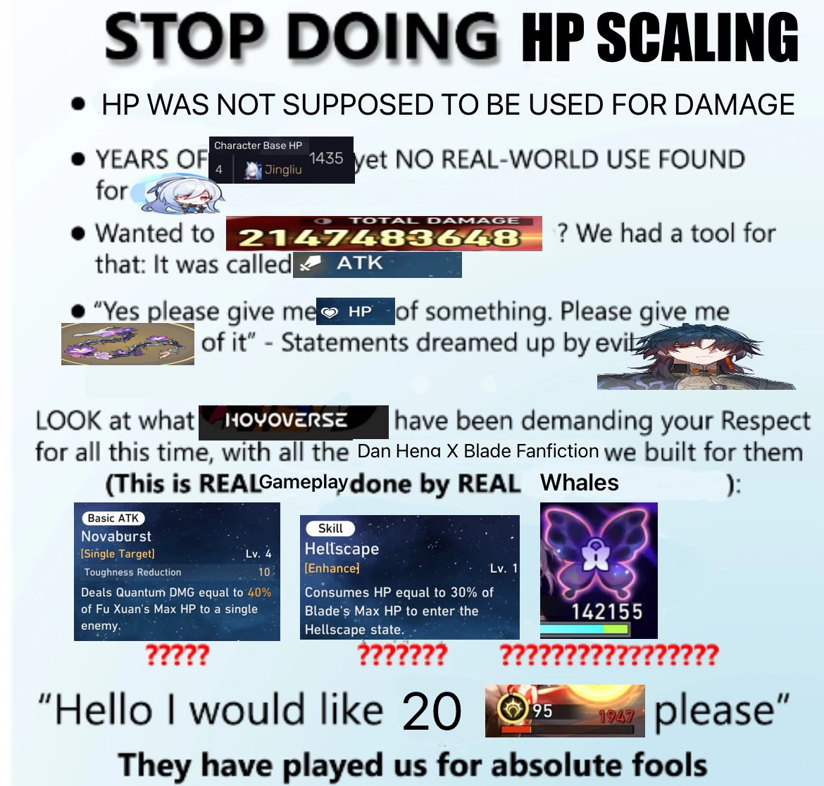 Imagine pulling for an HP scaler Honkai: Star Rail | HoYoLAB