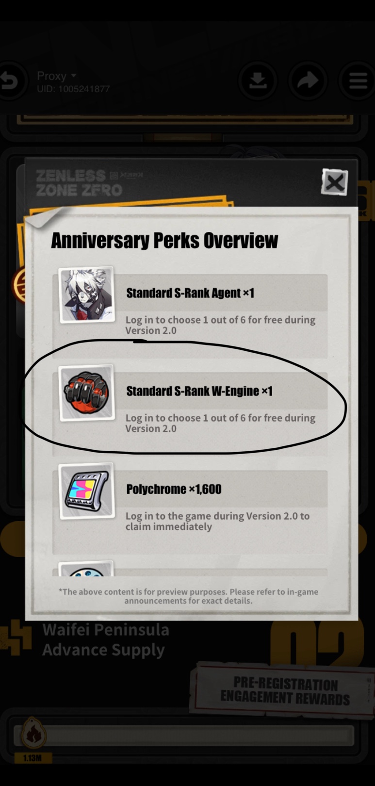 Which Standard W-Engine should I choose? Zenless Zone Zero | HoYoLAB