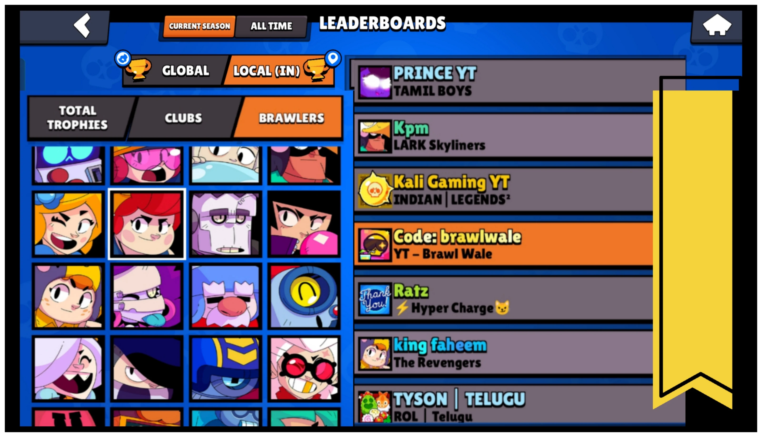 I Reached the BRAWL STARS LEADERBOARD! Top Rank Reveal! #BrawlStars ...