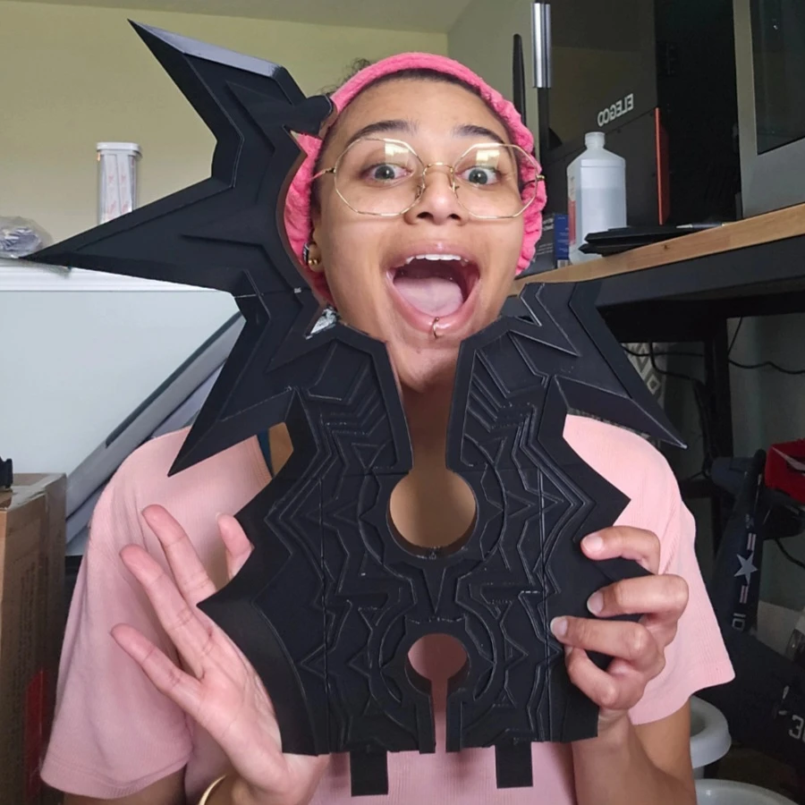 Mavuika cosplay mini update bc the last of the supplies for her shoes ...