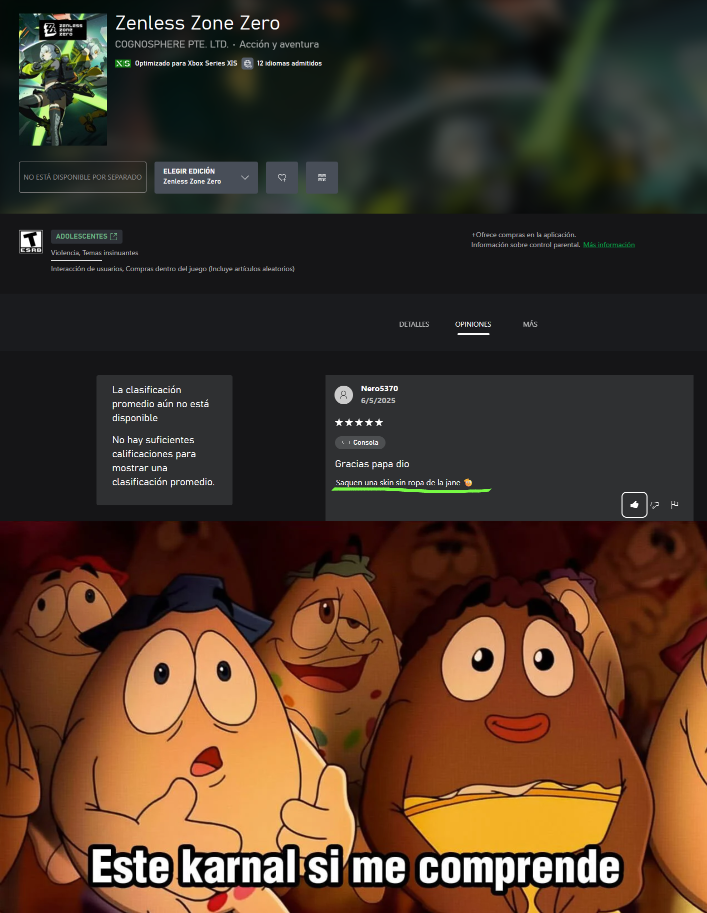ZZZ en XBox Zenless Zone Zero | HoYoLAB