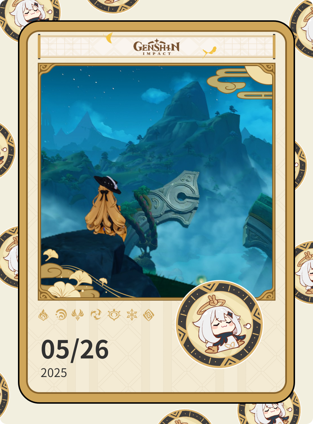 05/26 Diary -# Day 8 rite Genshin Impact | HoYoLAB