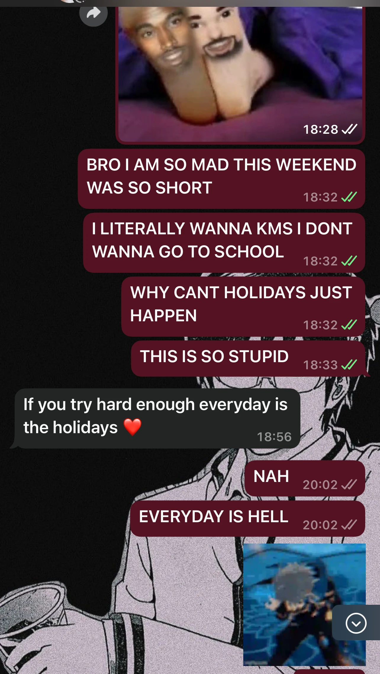 When bro tries to act positive 😭🙏 | HoYoLAB