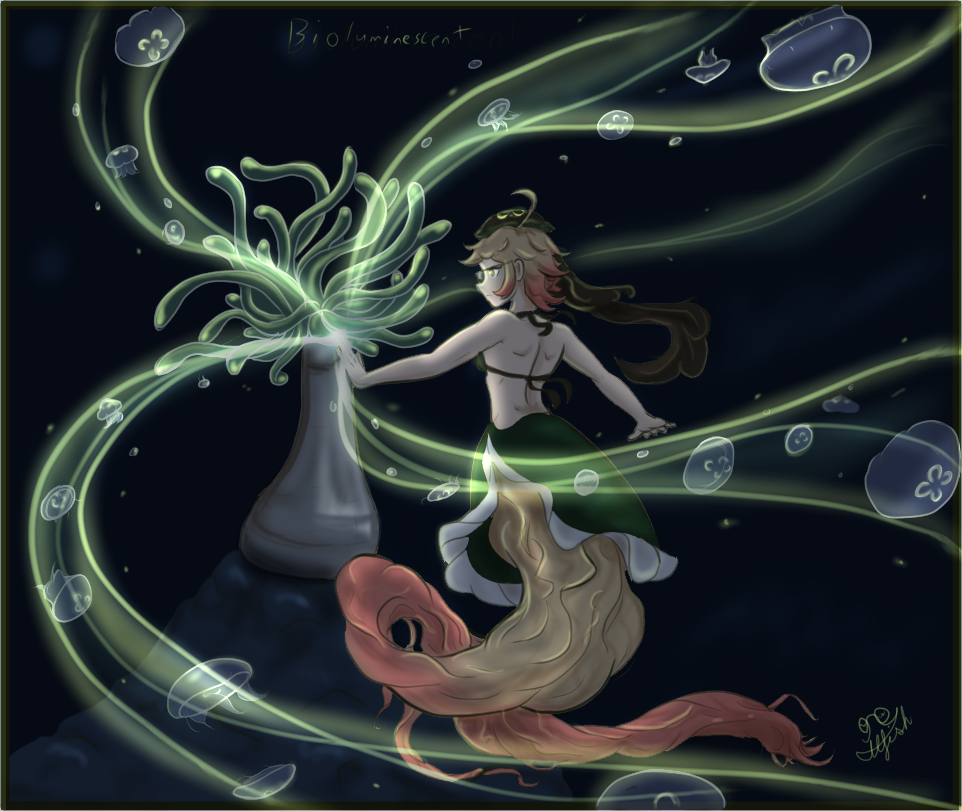 Emilie Jellyfish mermaid Genshin Impact | HoYoLAB
