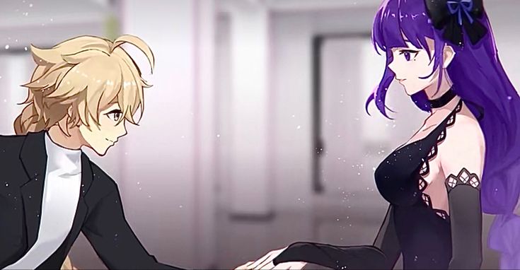 Raiden ️‍🔥Aether 💕 Genshin Impact | HoYoLAB