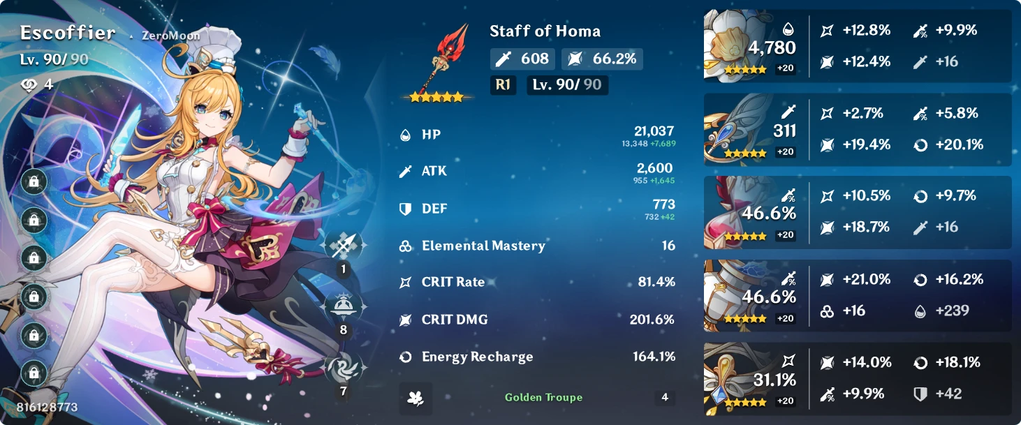 Demon Chef build Genshin Impact | HoYoLAB