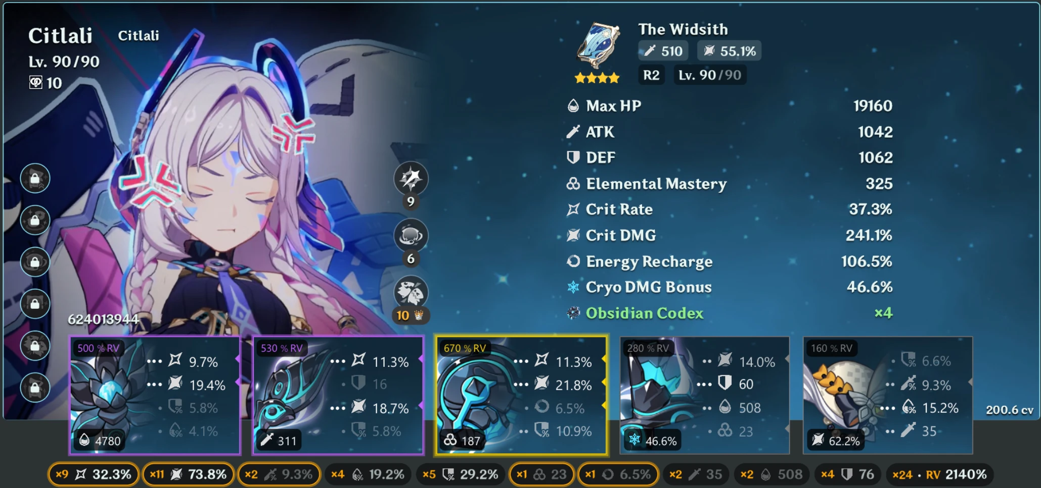 Critlali build update Genshin Impact | HoYoLAB