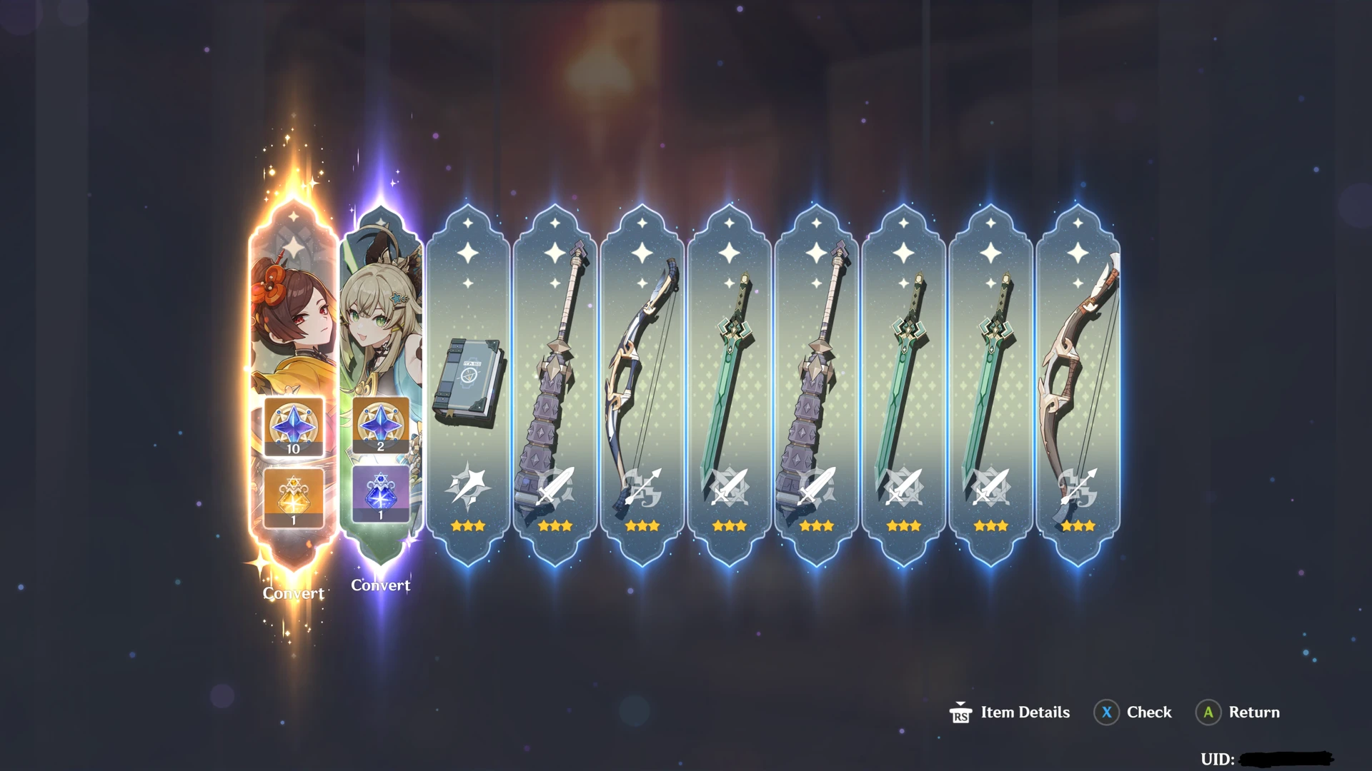 My Inazuma Chronicled Wish pulls. Genshin Impact | HoYoLAB