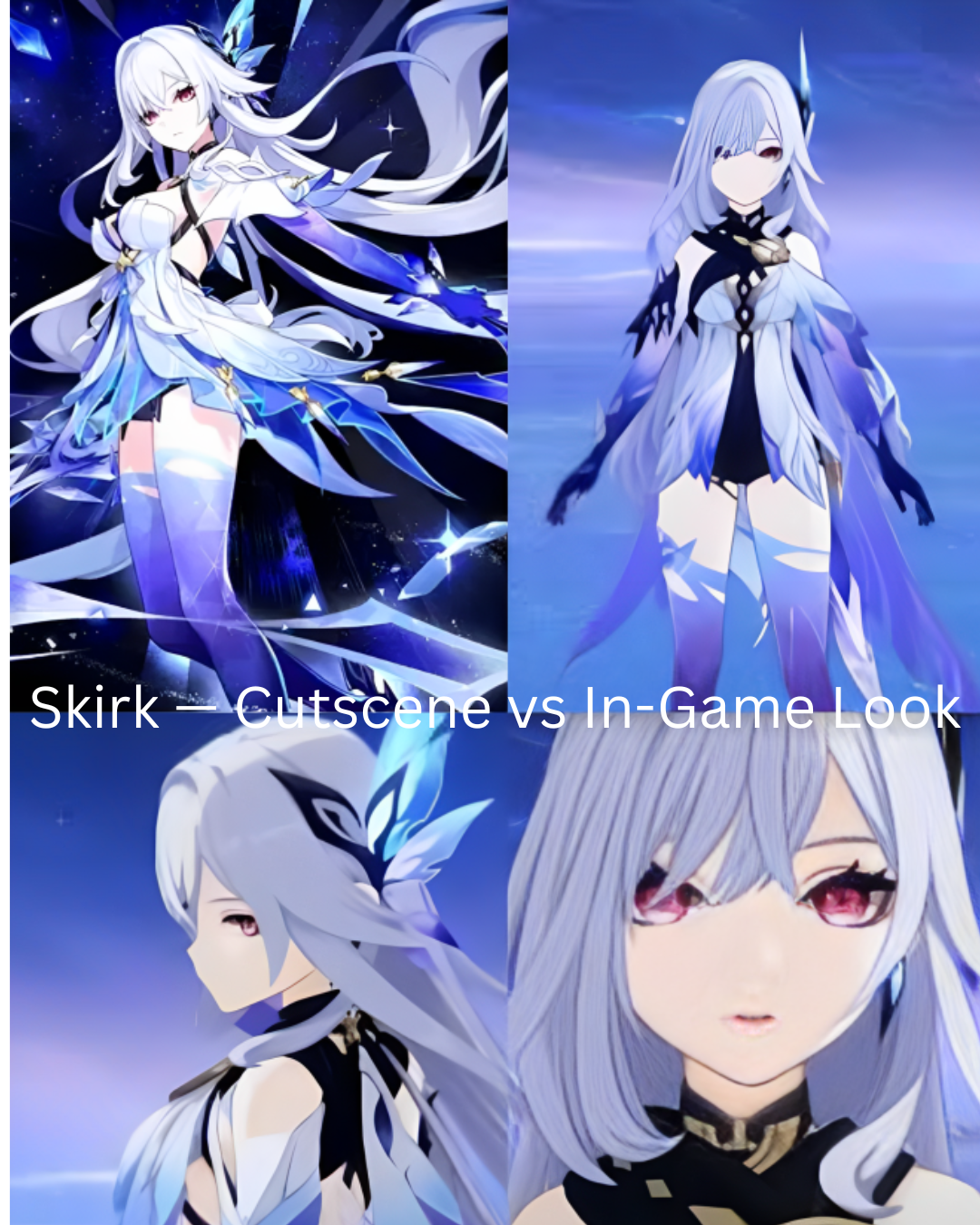 Skirk — Cutscene vs In-Game Look 👀 Genshin Impact | HoYoLAB