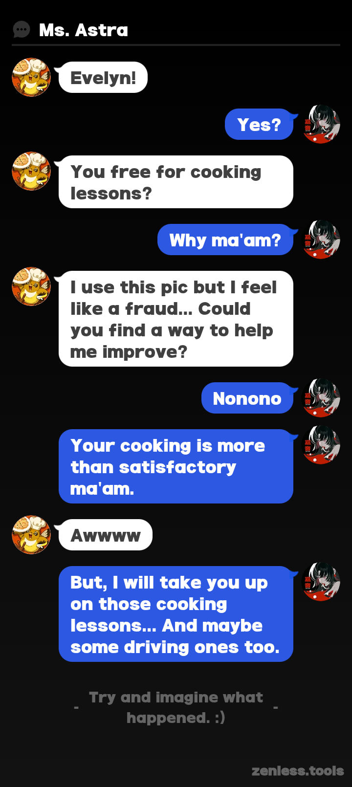 ASTRALYN! ...which I deem just friends Zenless Zone Zero | HoYoLAB