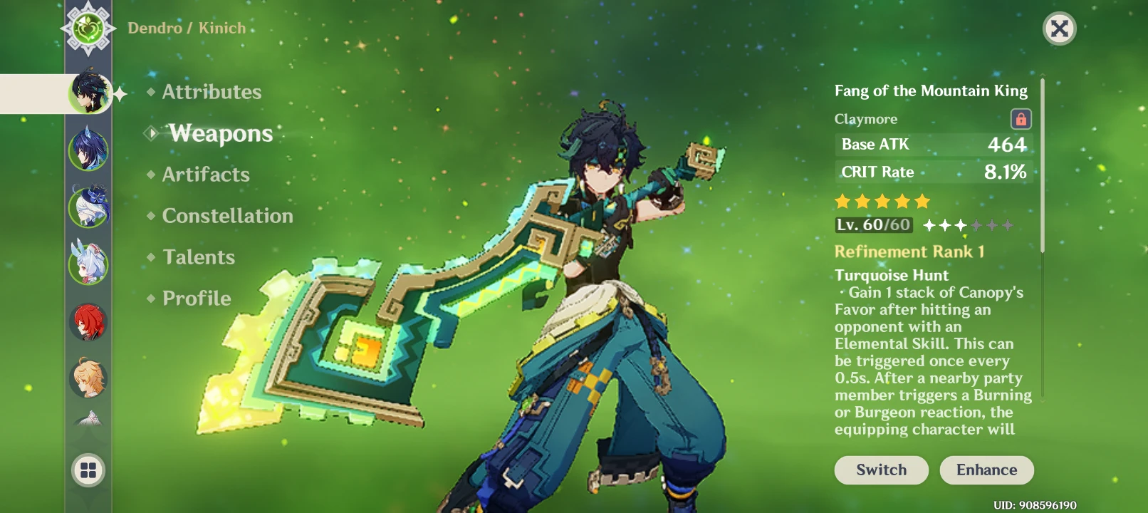 achieved weapon Genshin Impact | HoYoLAB