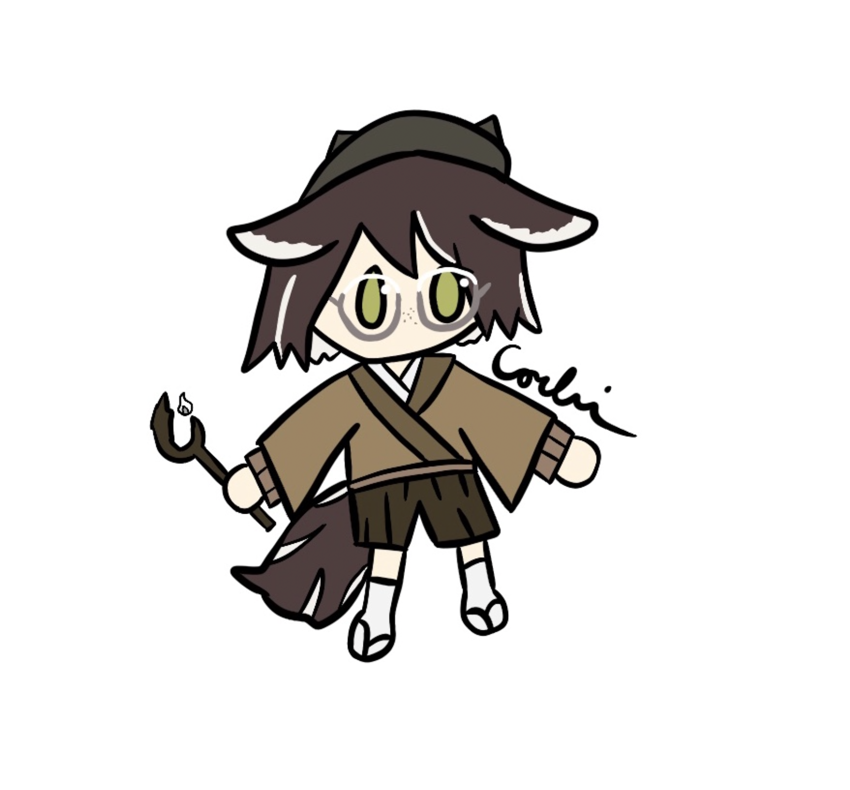 Genshin/hsr OC doodle/chibi: Tasumi Genshin Impact | HoYoLAB