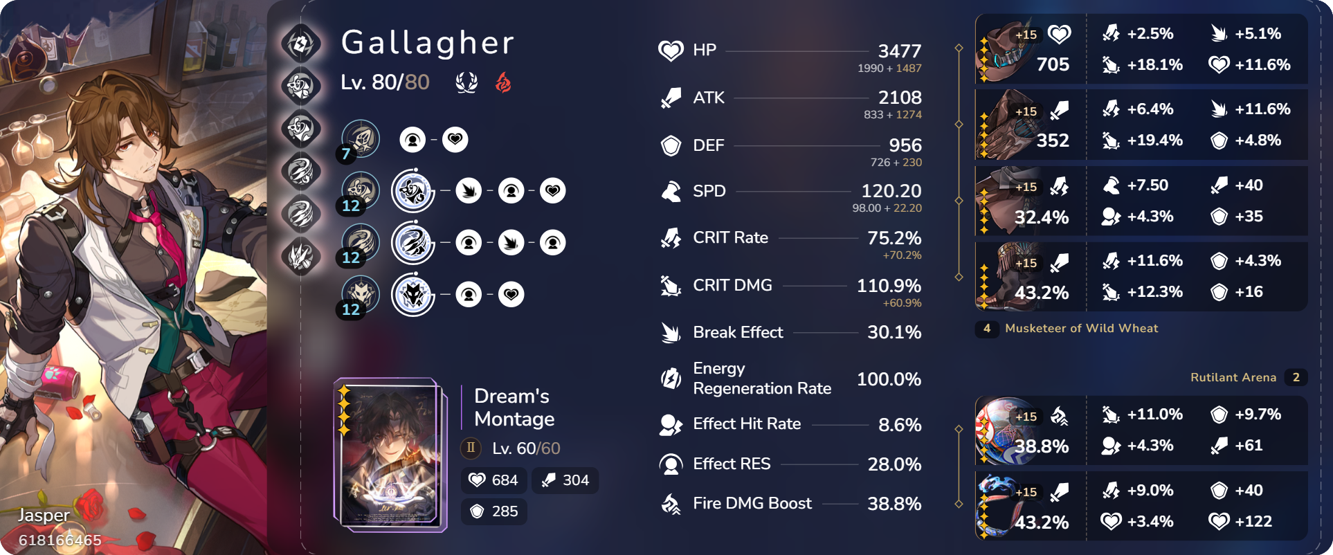 rate my husband's build Honkai: Star Rail | HoYoLAB