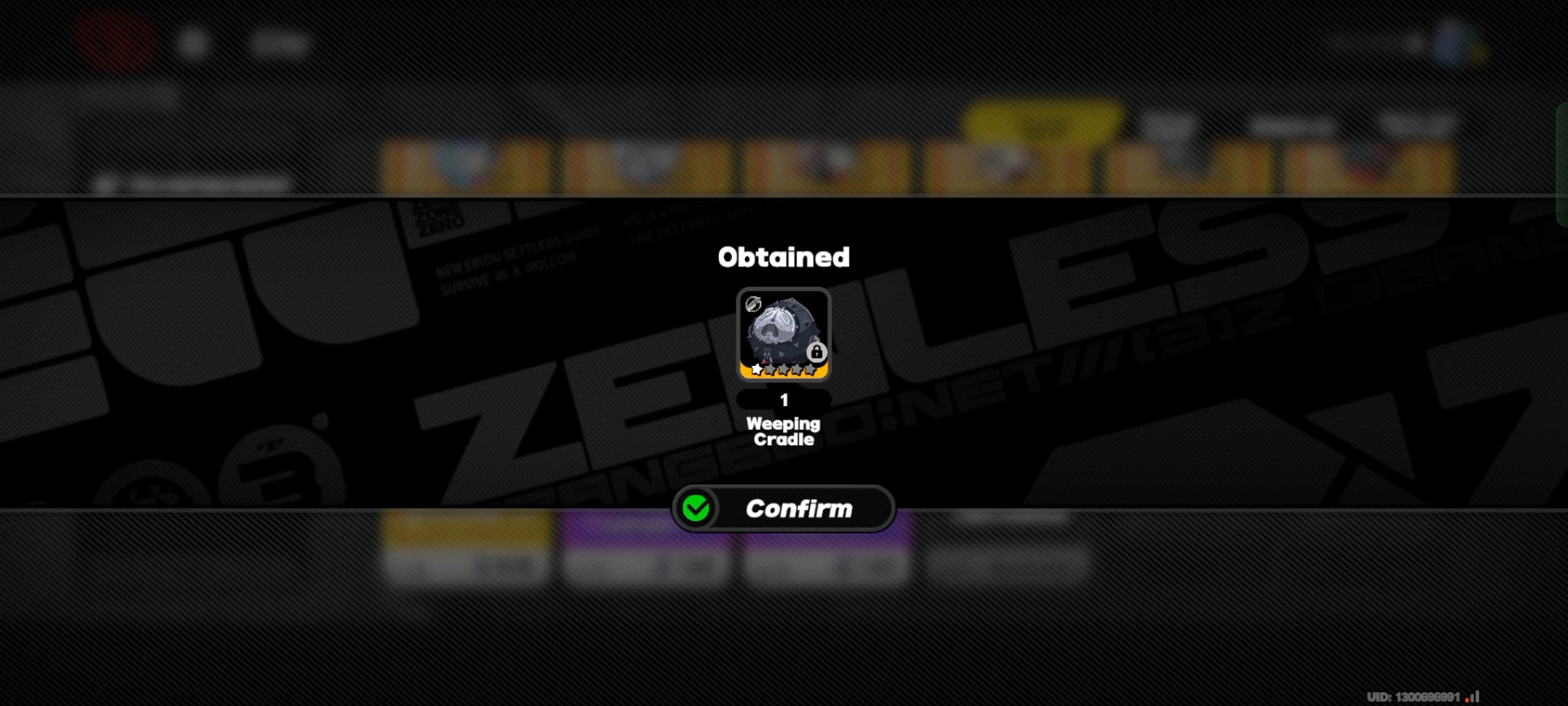 I bought weeping cradle for my rina. Zenless Zone Zero | HoYoLAB
