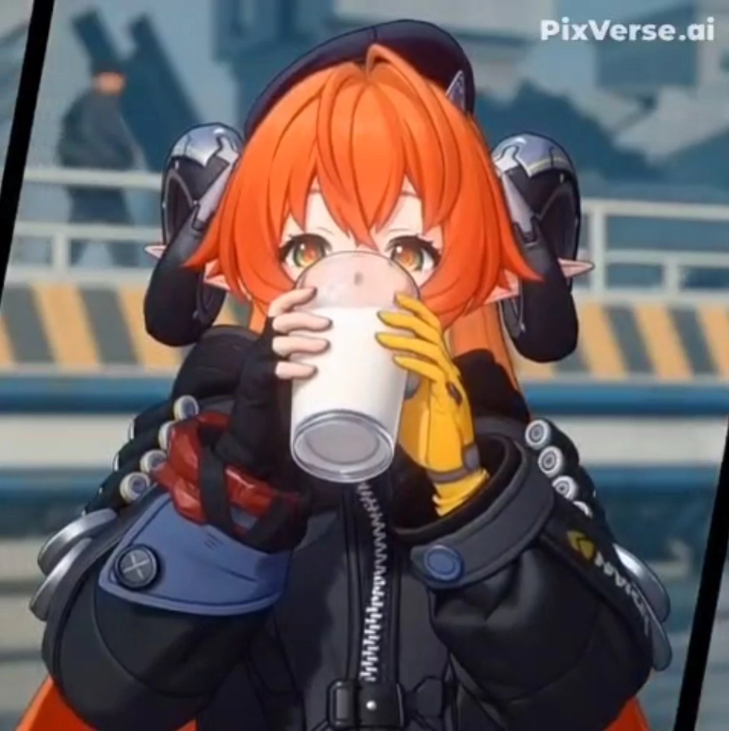 Orpheus tomando leche Zenless Zone Zero | HoYoLAB