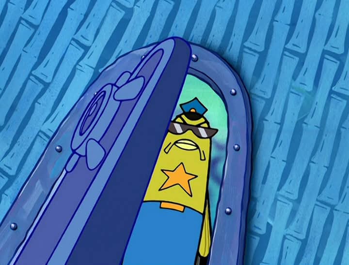 bikini bottom cops arrested Patrick | HoYoLAB