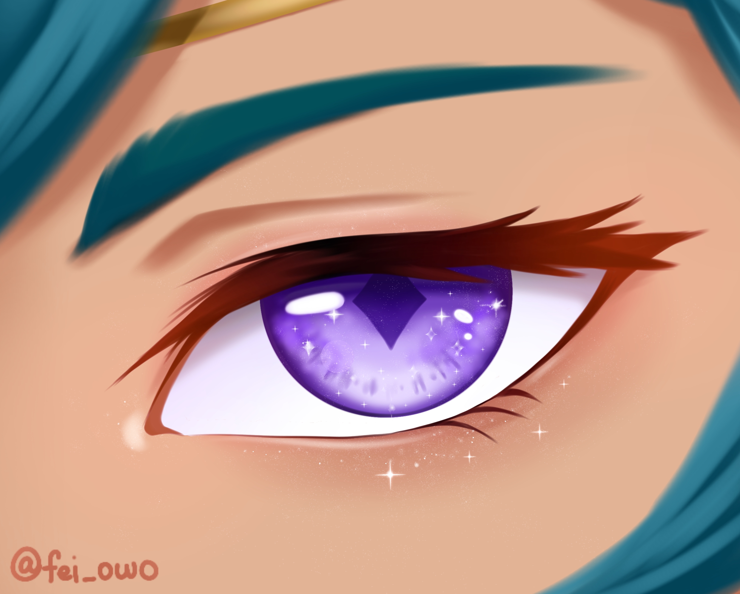 Kaeya' Eye 💖Practice Draw💖 Genshin Impact | HoYoLAB