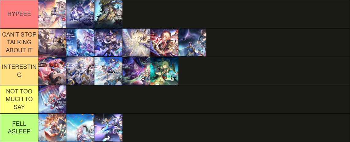 RANKING EACH HSR VERSION OFF OF MY BAD MEMORY Honkai: Star Rail | HoYoLAB