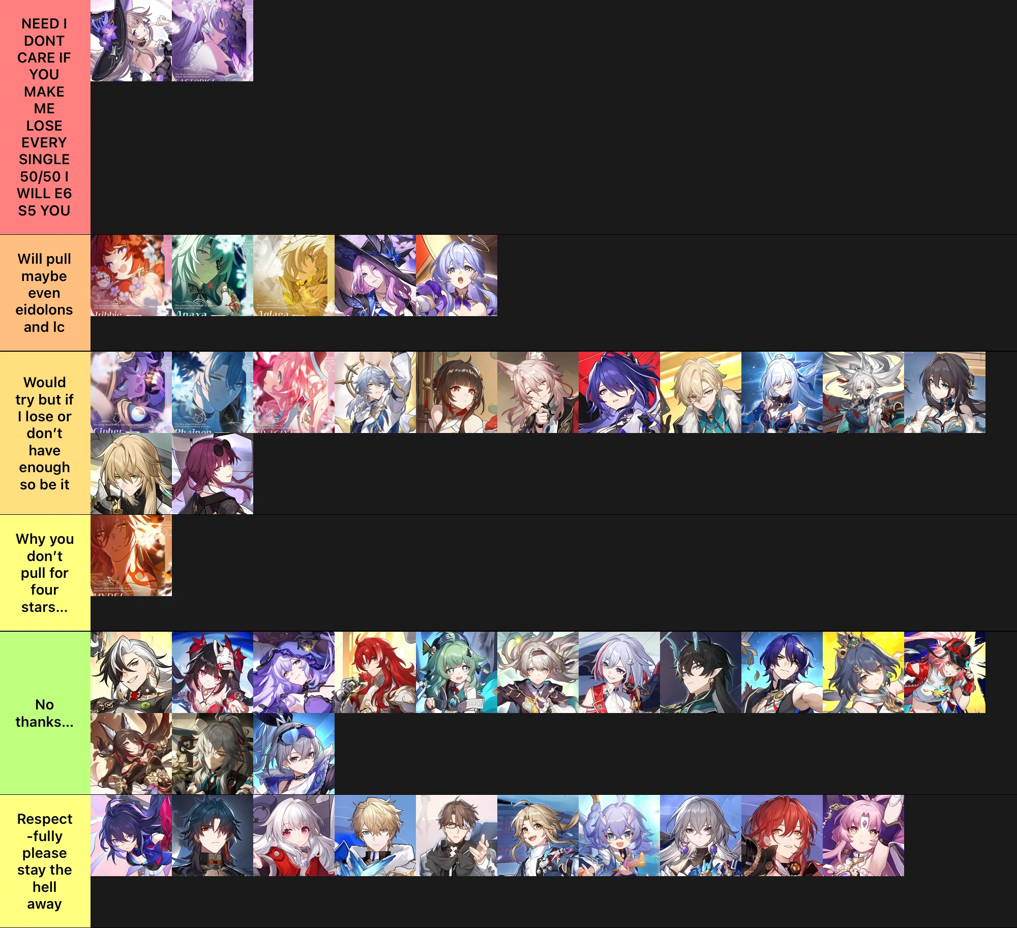 Hsr pull plans Honkai: Star Rail | HoYoLAB