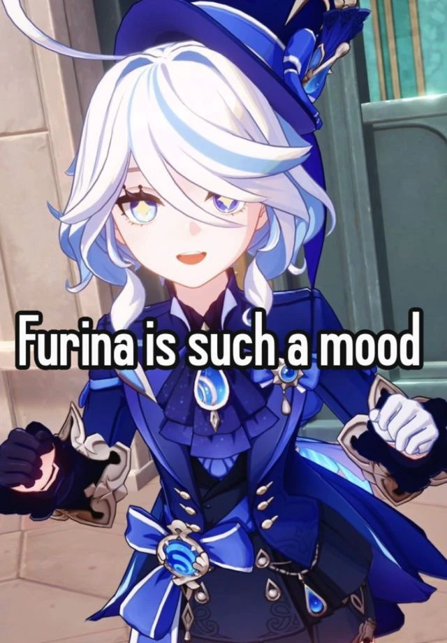 FURINAS SUCH A MOOD 💙🪼 Genshin Impact | HoYoLAB