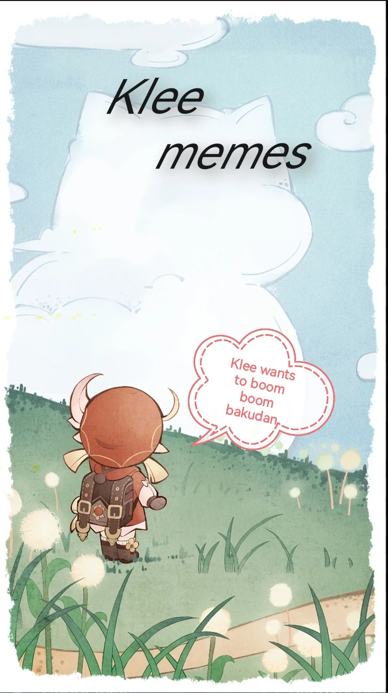 Klee memes to heal you🙂 Genshin Impact | HoYoLAB