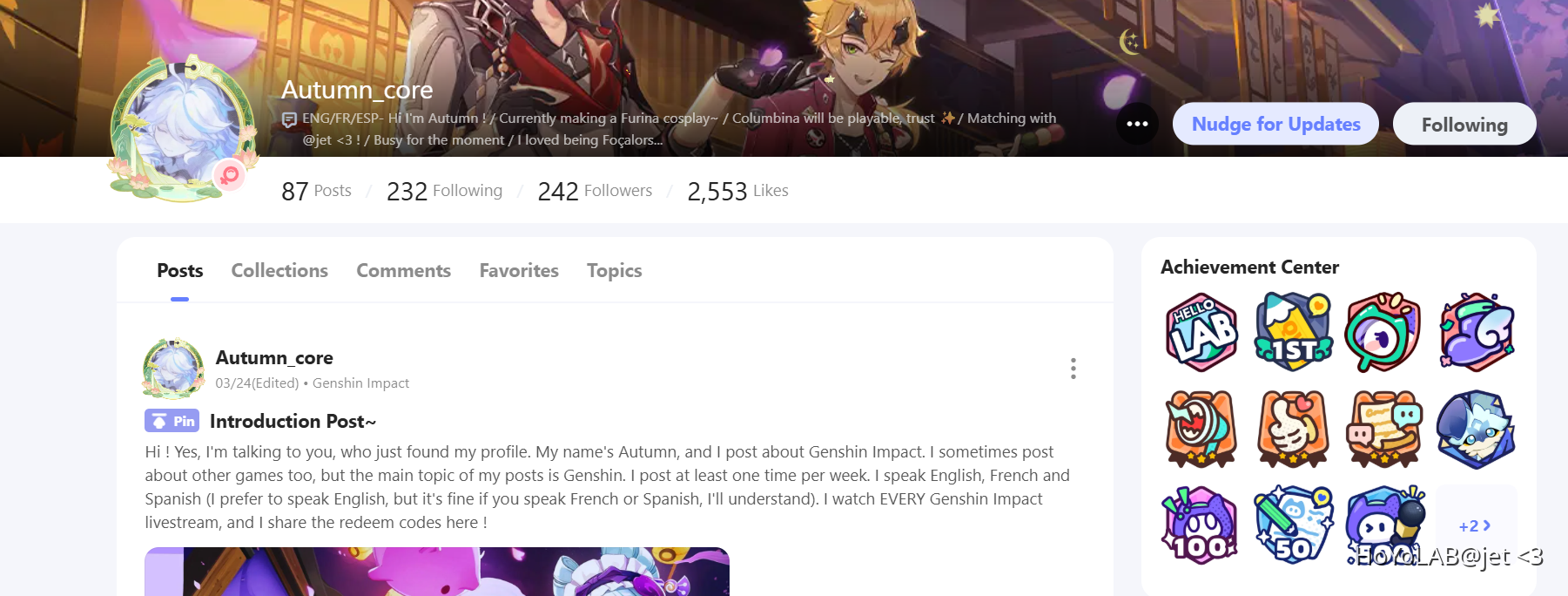 go follow Autumn_core! (REPOST..) | HoYoLAB