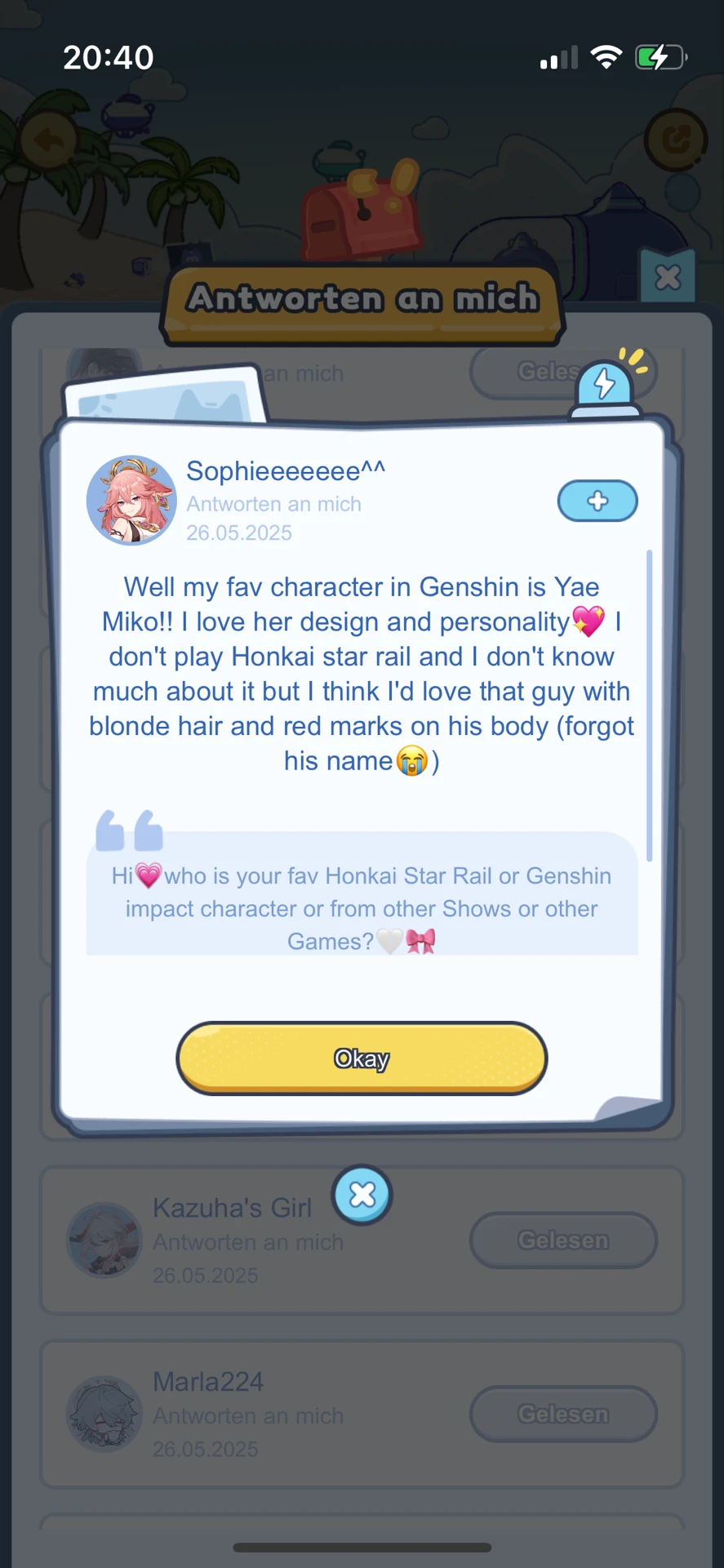 It really doesn‘t Look the Same🥲 💅 (Mydai in the Next Part) Genshin ...