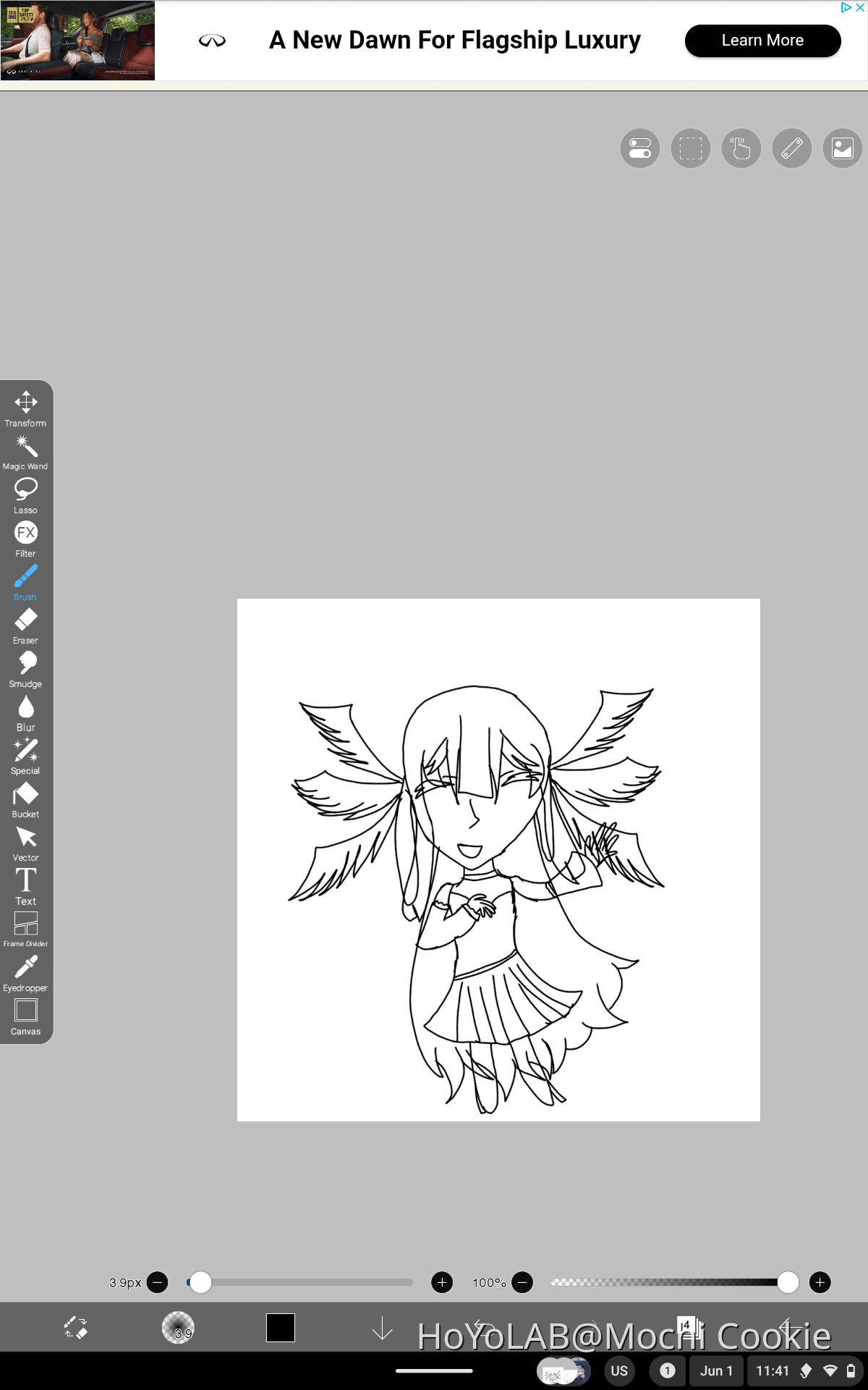 Drawing process 2! | HoYoLAB