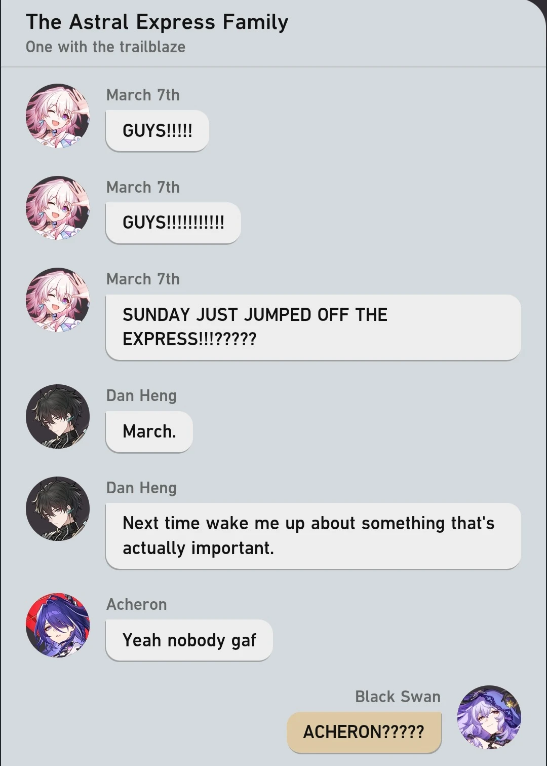 Emanator?! What are you doing here?! Honkai: Star Rail | HoYoLAB