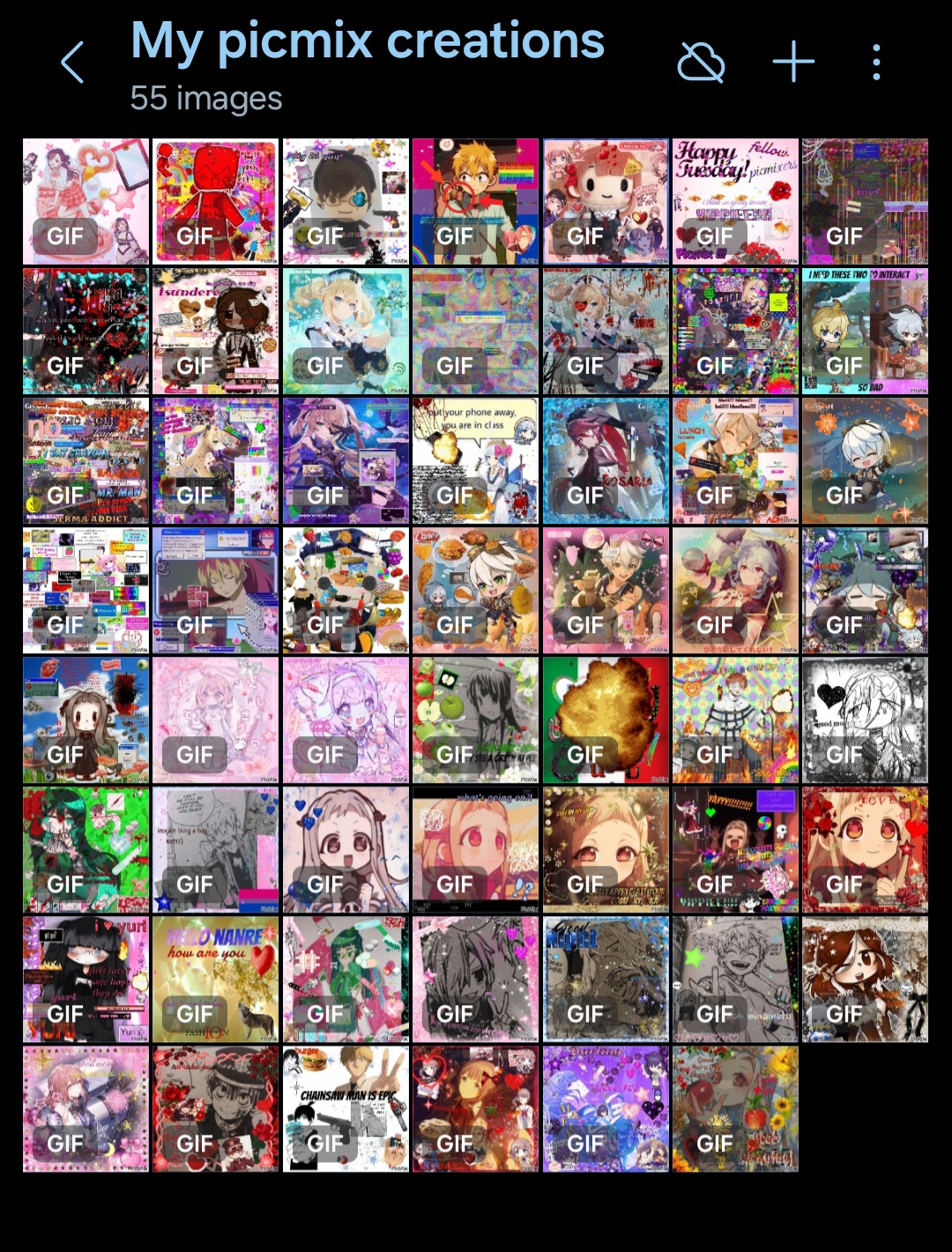 All my picmix so far yayyyy | HoYoLAB