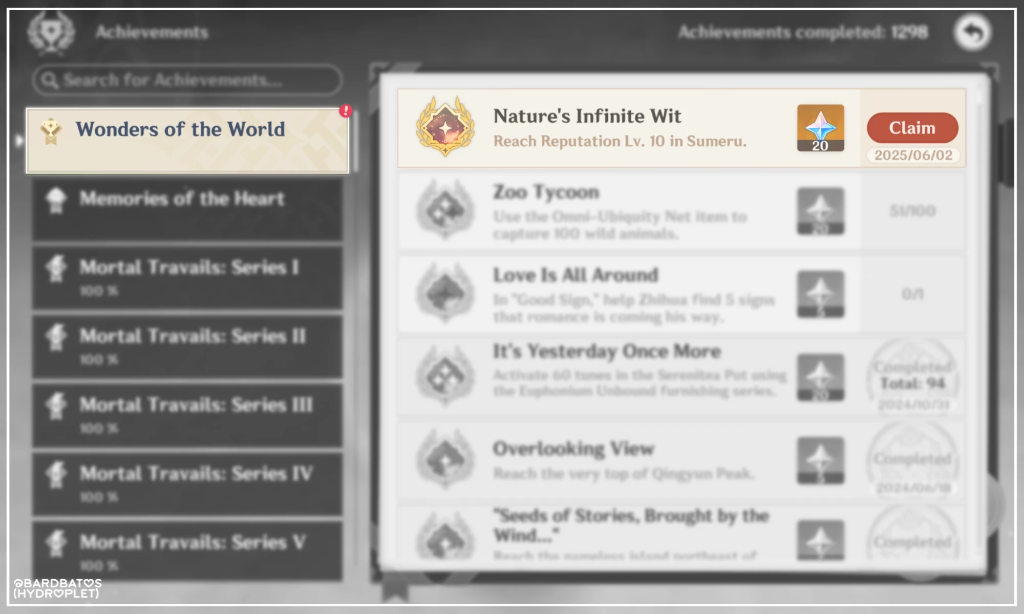 FiNALLY, i acquired "WiNGS OF THE FOREST" (sumeru wing glider)! Genshin ...