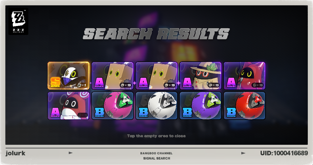 Crazy pulls Zenless Zone Zero | HoYoLAB