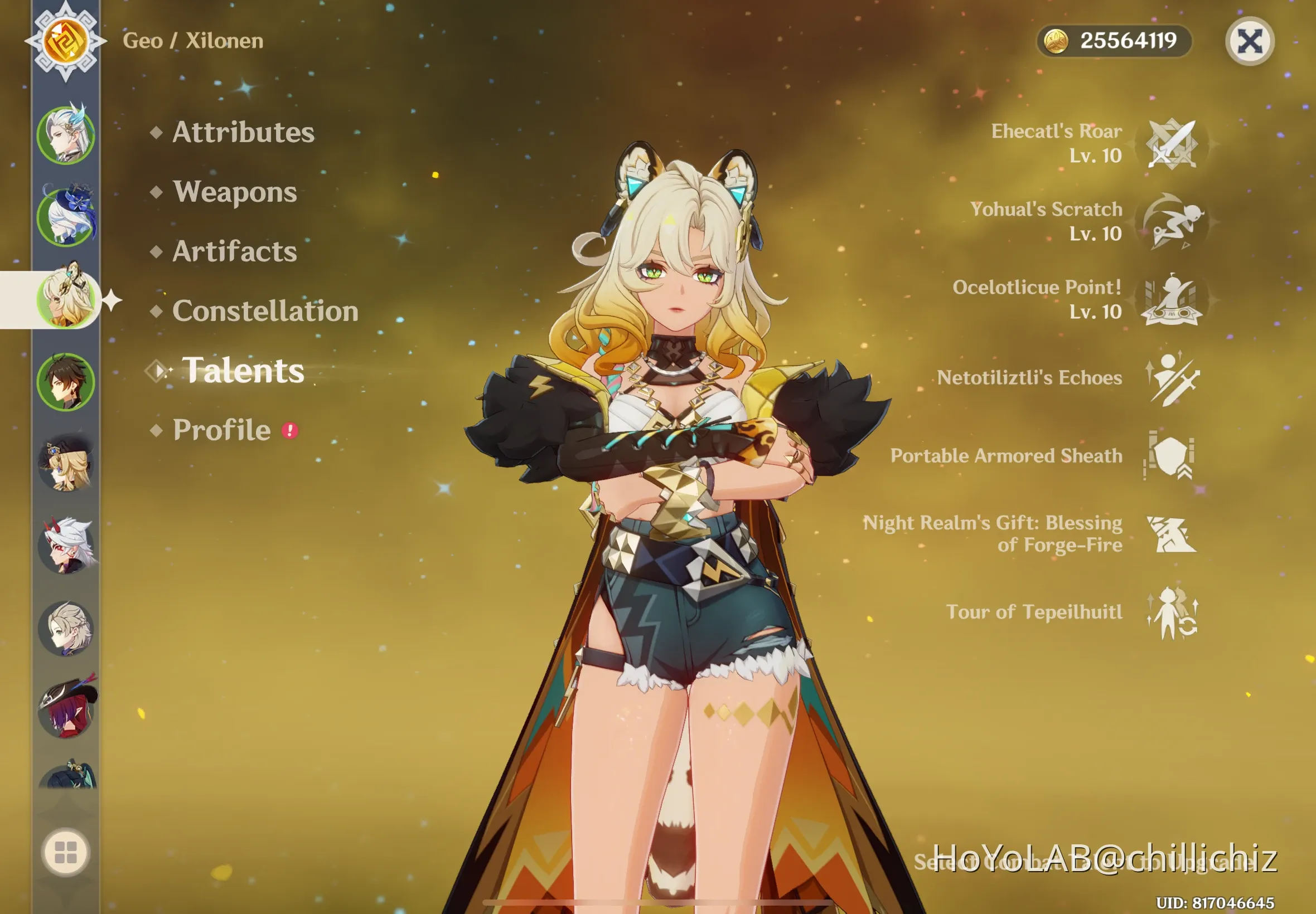 Triple crowned Xilonen 😌 Genshin Impact | HoYoLAB
