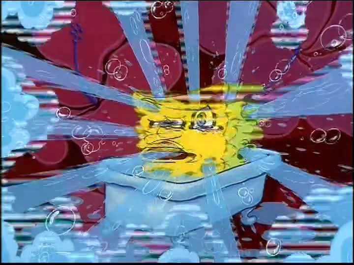 glitch Spongebob opening | HoYoLAB