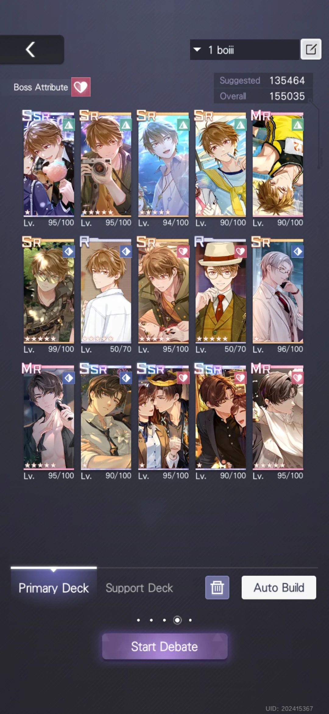 Yeah... I need more Luke cards... Tears of Themis | HoYoLAB