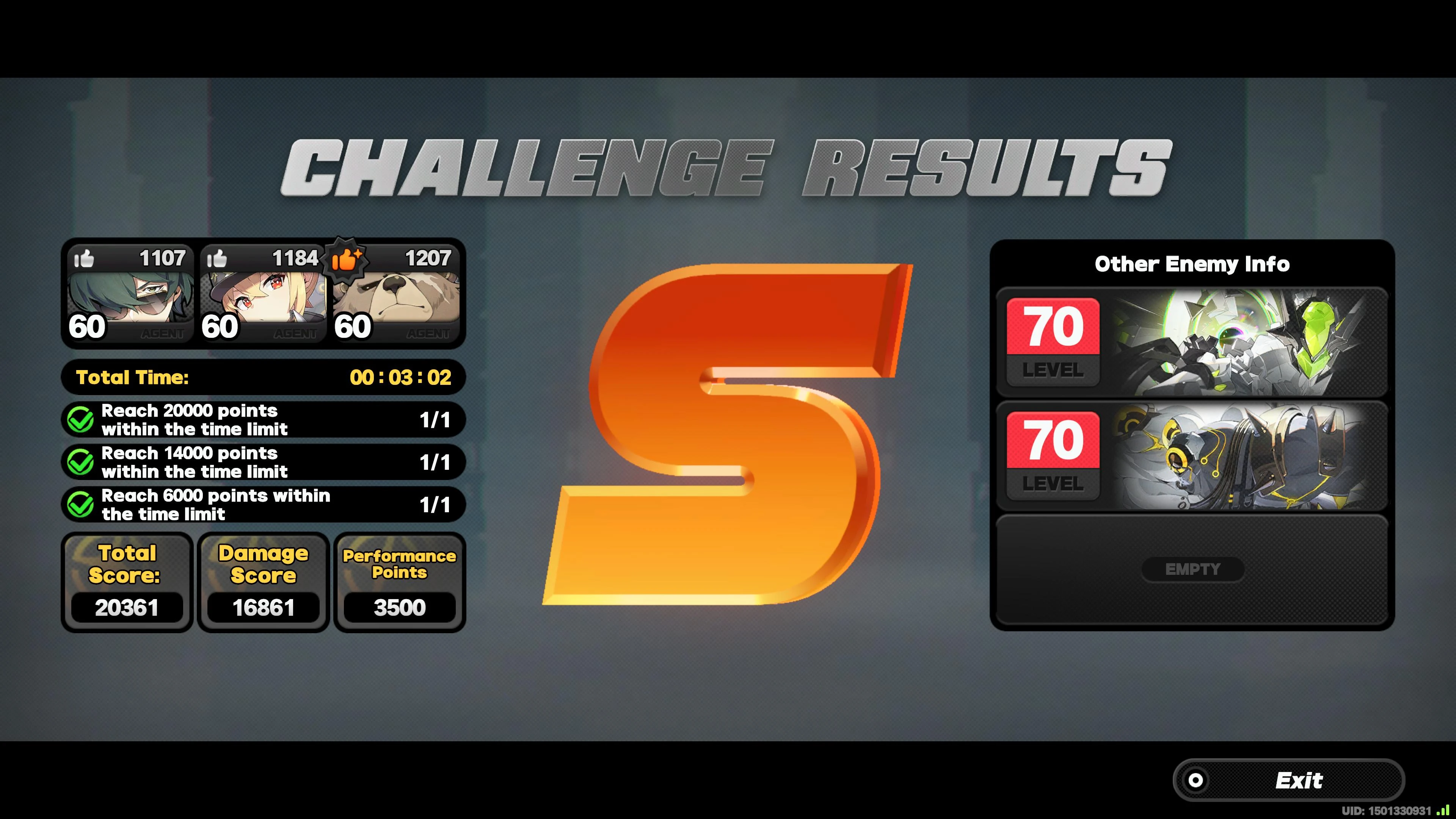 lowk my first s rank da with Ben Zenless Zone Zero | HoYoLAB