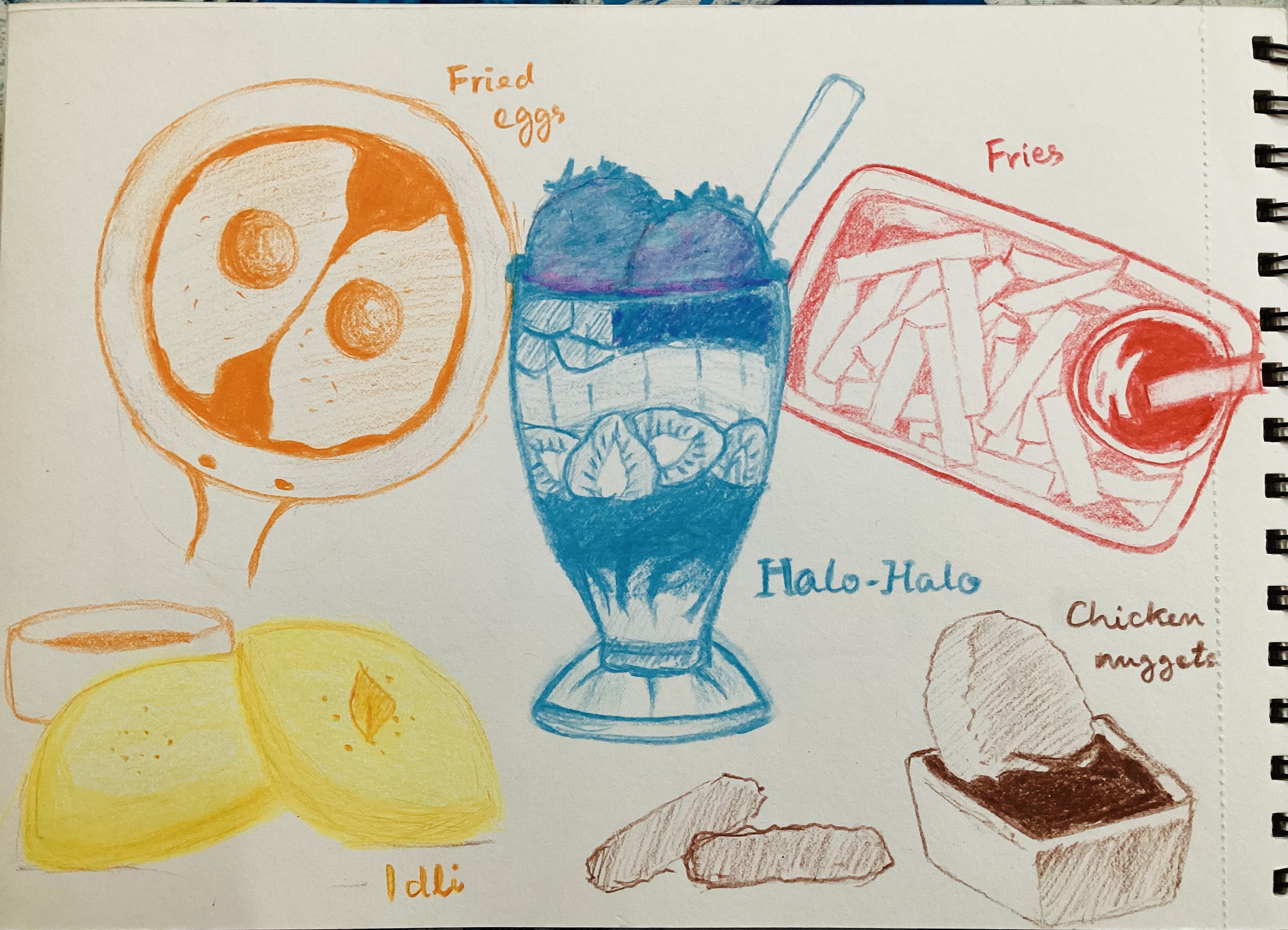 I Asked for Food to Draw… Why Did Someone Say ‘Emo Spaghetti’ 😭🍝 Day 1 ...