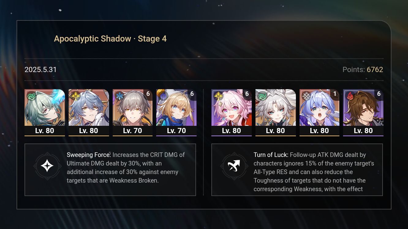 The 2 Wind GOATS Proving why Wind is the best element! Honkai: Star ...