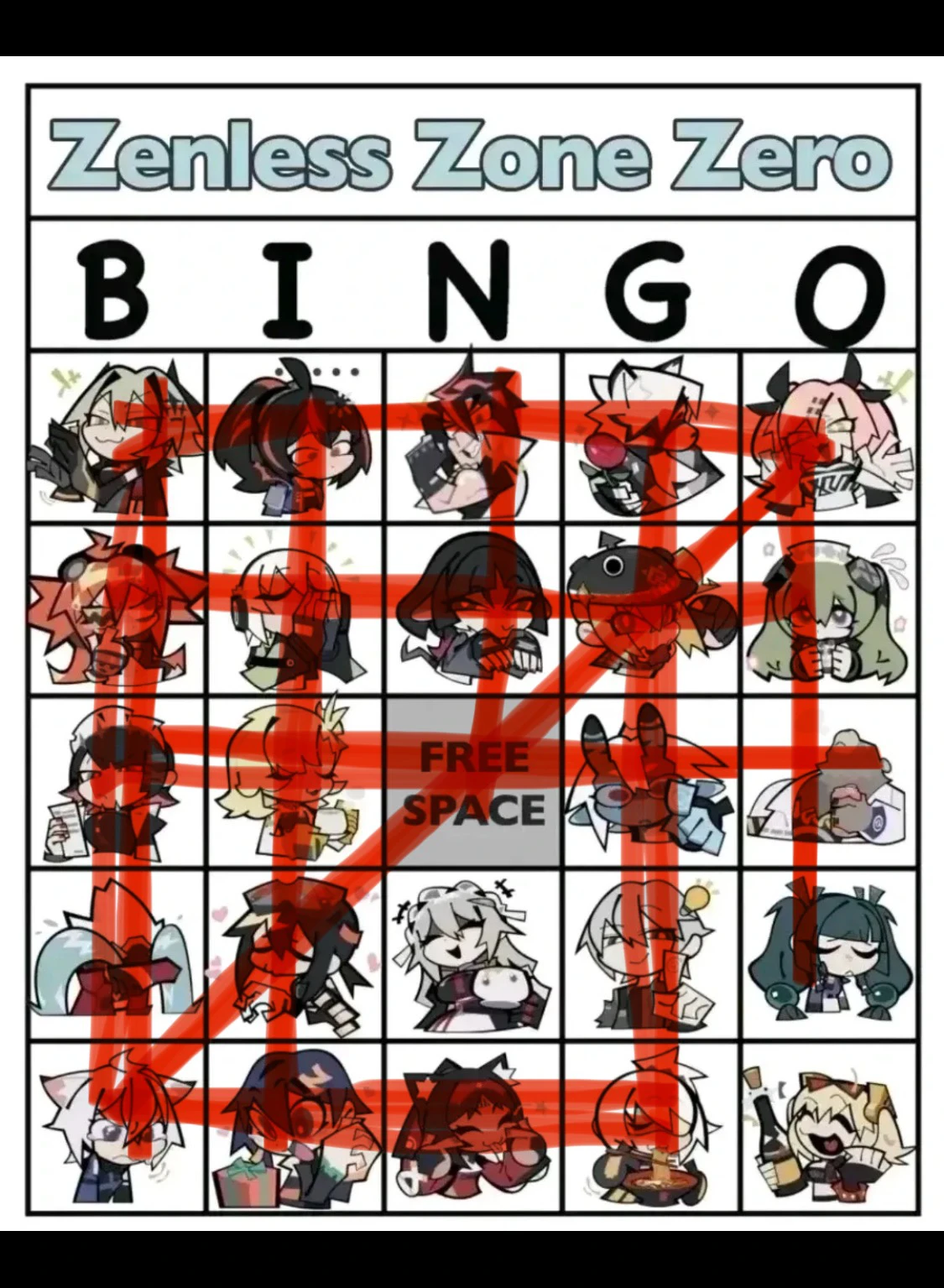 BINGO Zenless Zone Zero | HoYoLAB