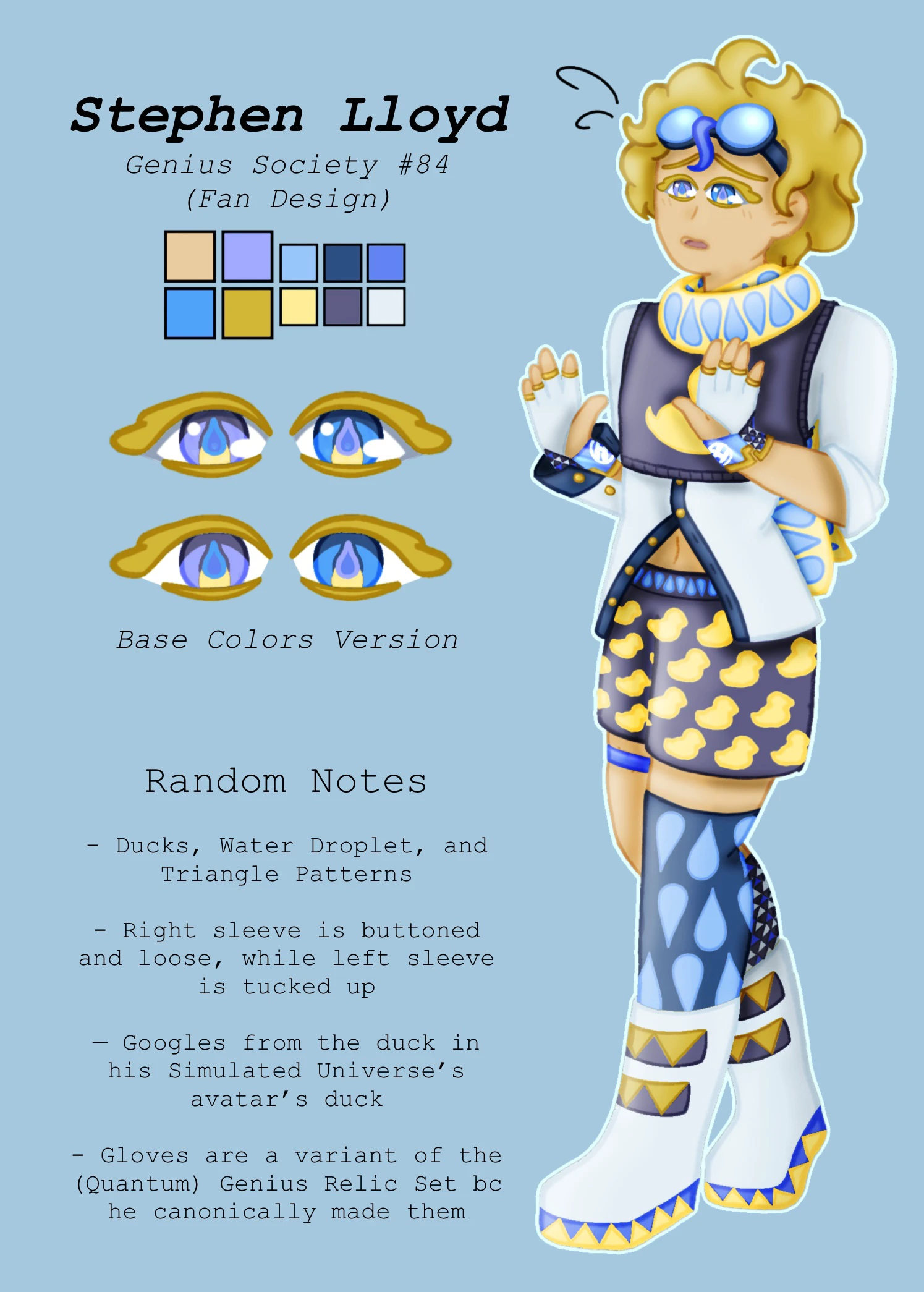 Stephen Lloyd Fan Design w/ Varients Honkai: Star Rail | HoYoLAB