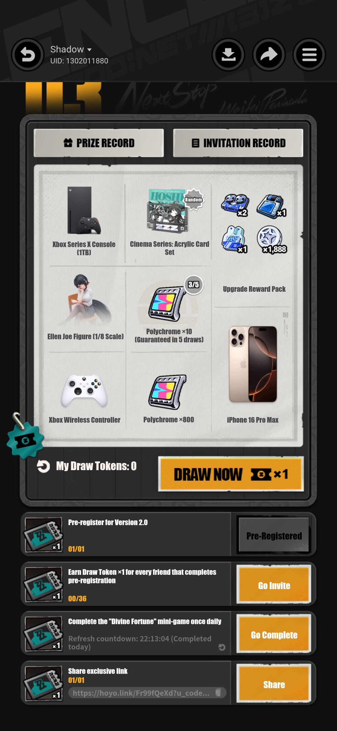 So uh.. when can I get that 5 pulls? 😭 Zenless Zone Zero | HoYoLAB