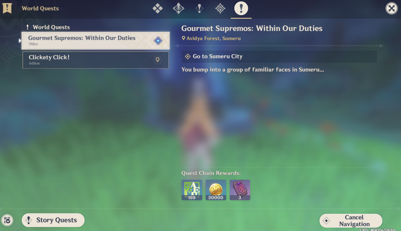 I finally got this Gourmet quest! (Paean quest chain still worse tho ...