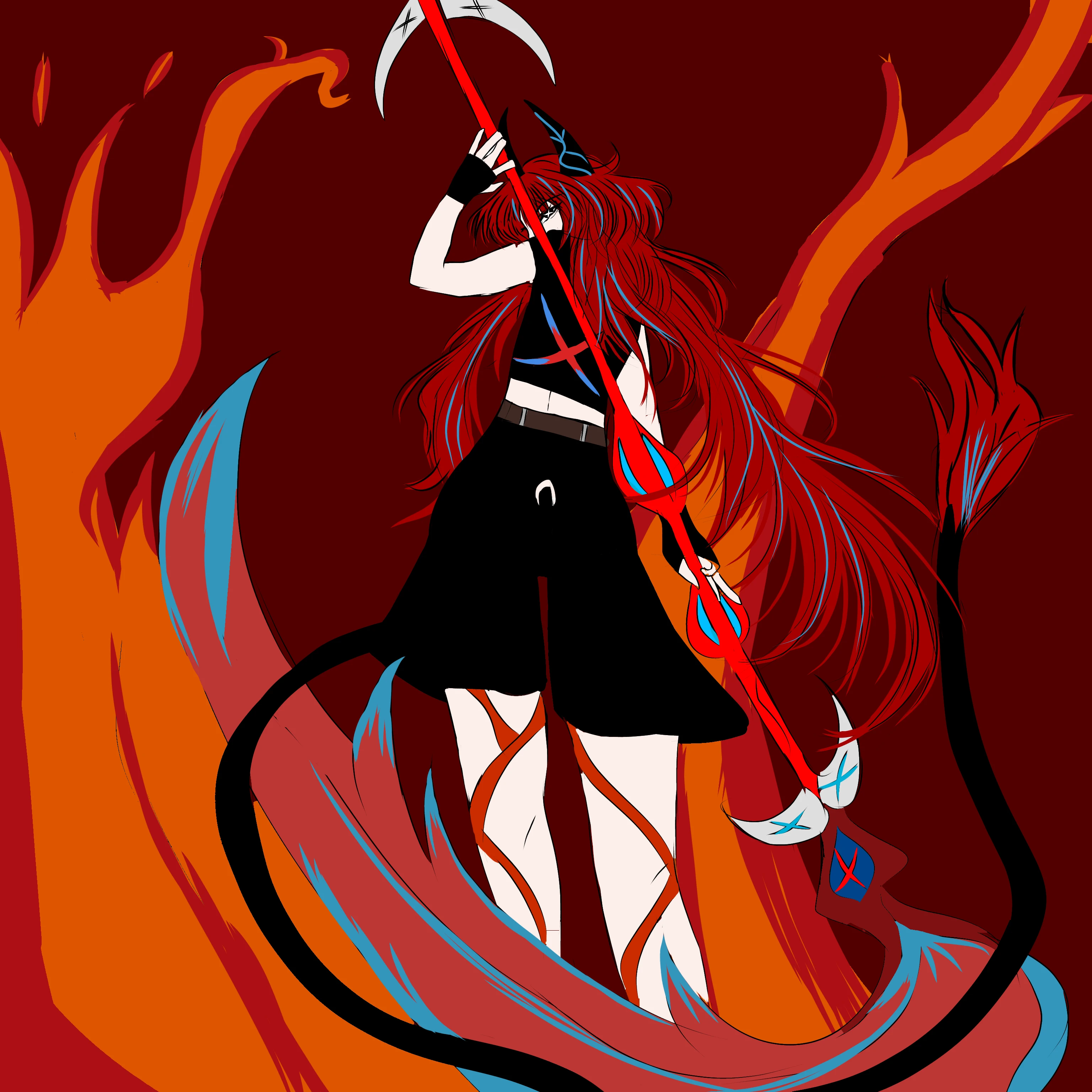 oc art process! my best art piece yet | HoYoLAB