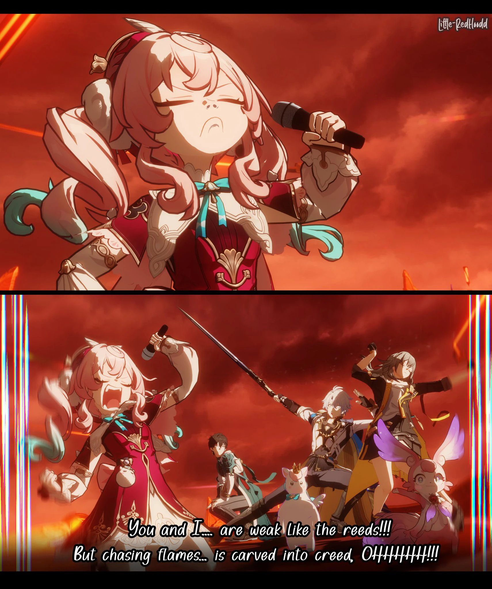 wildfire~~ Credit:@LittleRedhoodd Honkai: Star Rail | HoYoLAB