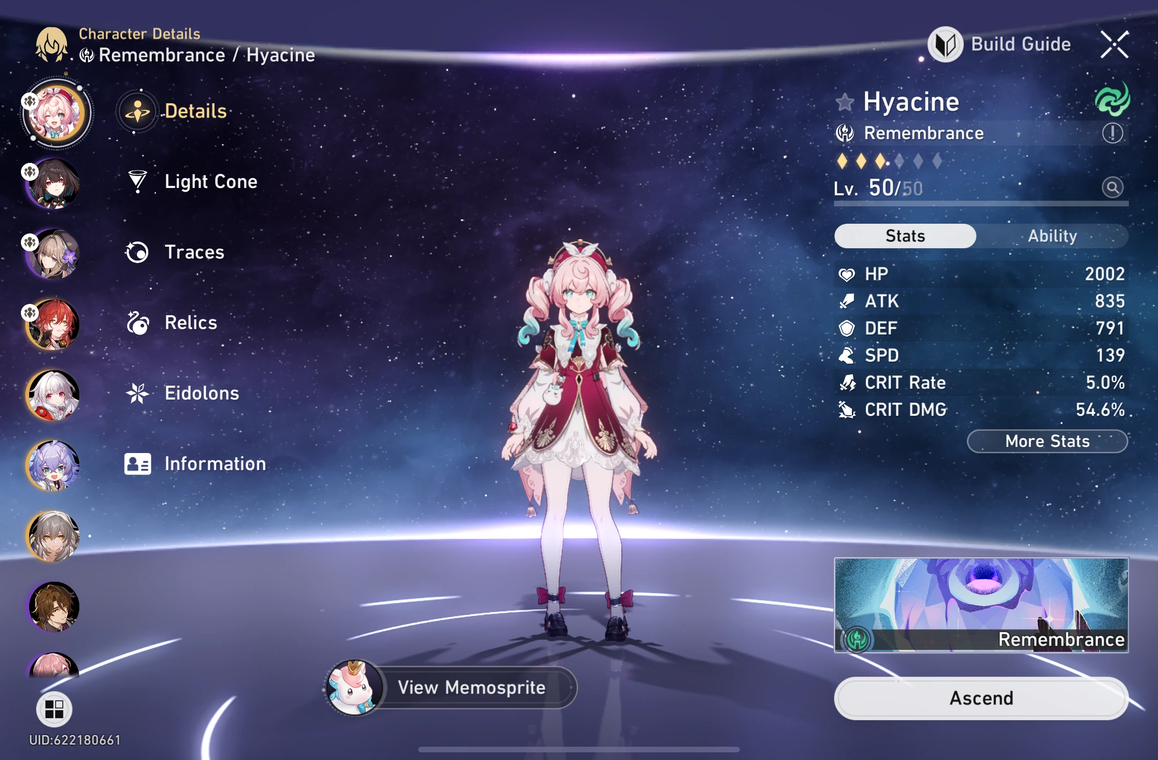 My current Hyacine build Honkai: Star Rail | HoYoLAB