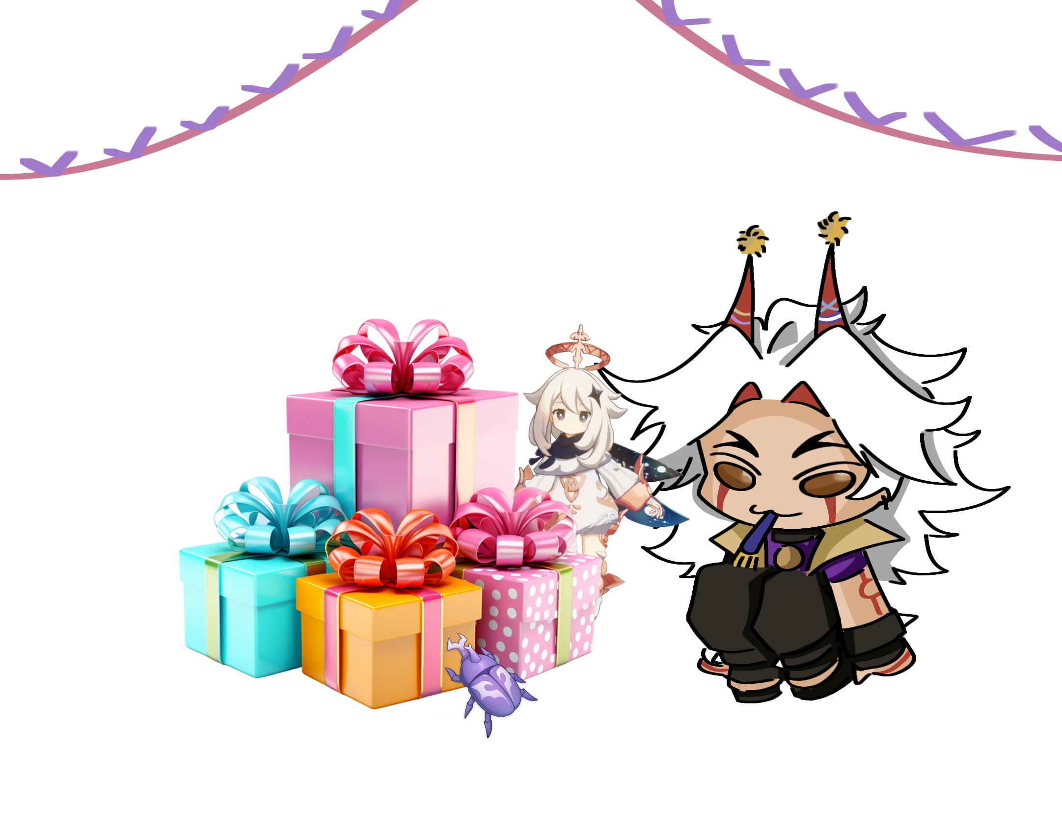 Happy birthday to the two yappers Genshin Impact | HoYoLAB