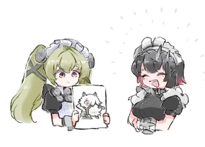 Corin vs Ellen drawing of Lycaon Zenless Zone Zero | HoYoLAB